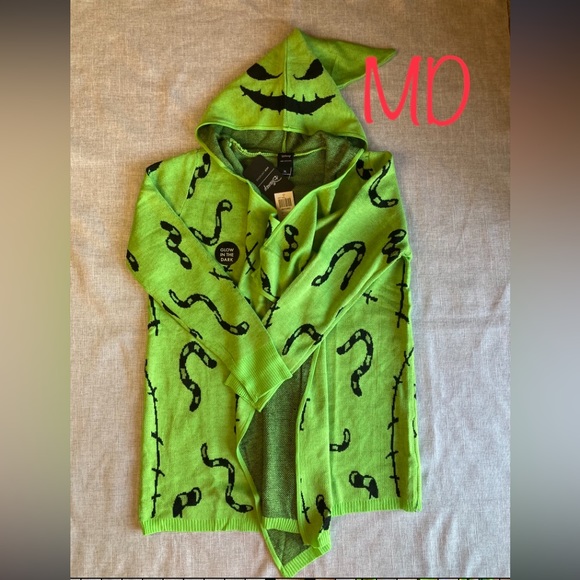 Disney | Sweaters | Md The Nightmare Before Christmas Oogie Boogie ...